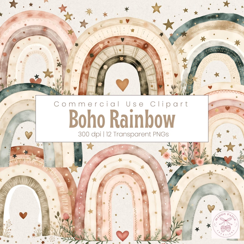 Boho Rainbow Nursery - Etsy