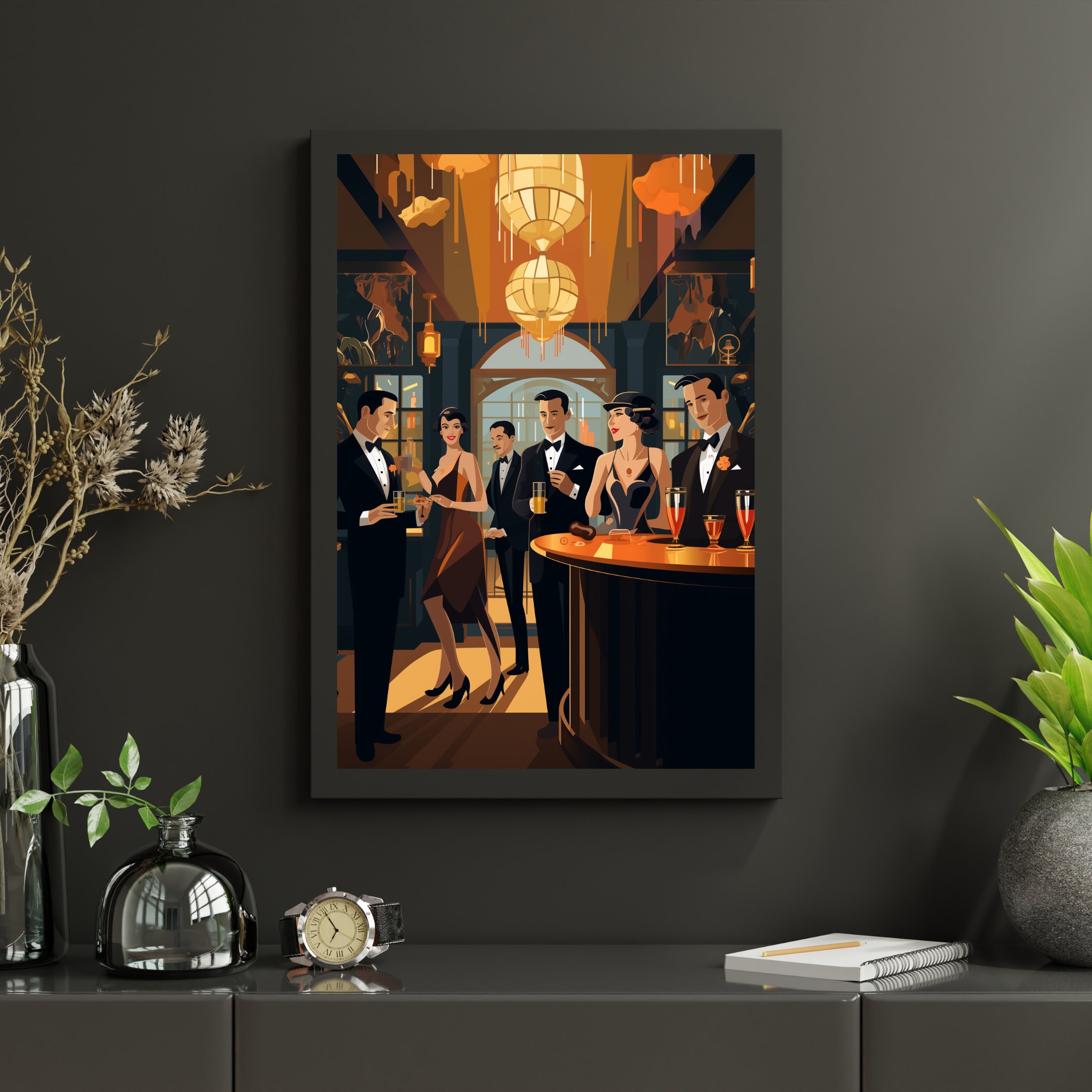 Classy Speakeasy, Roaring 20s, Speakeasy Decor, 20s Poster, Vintage ...