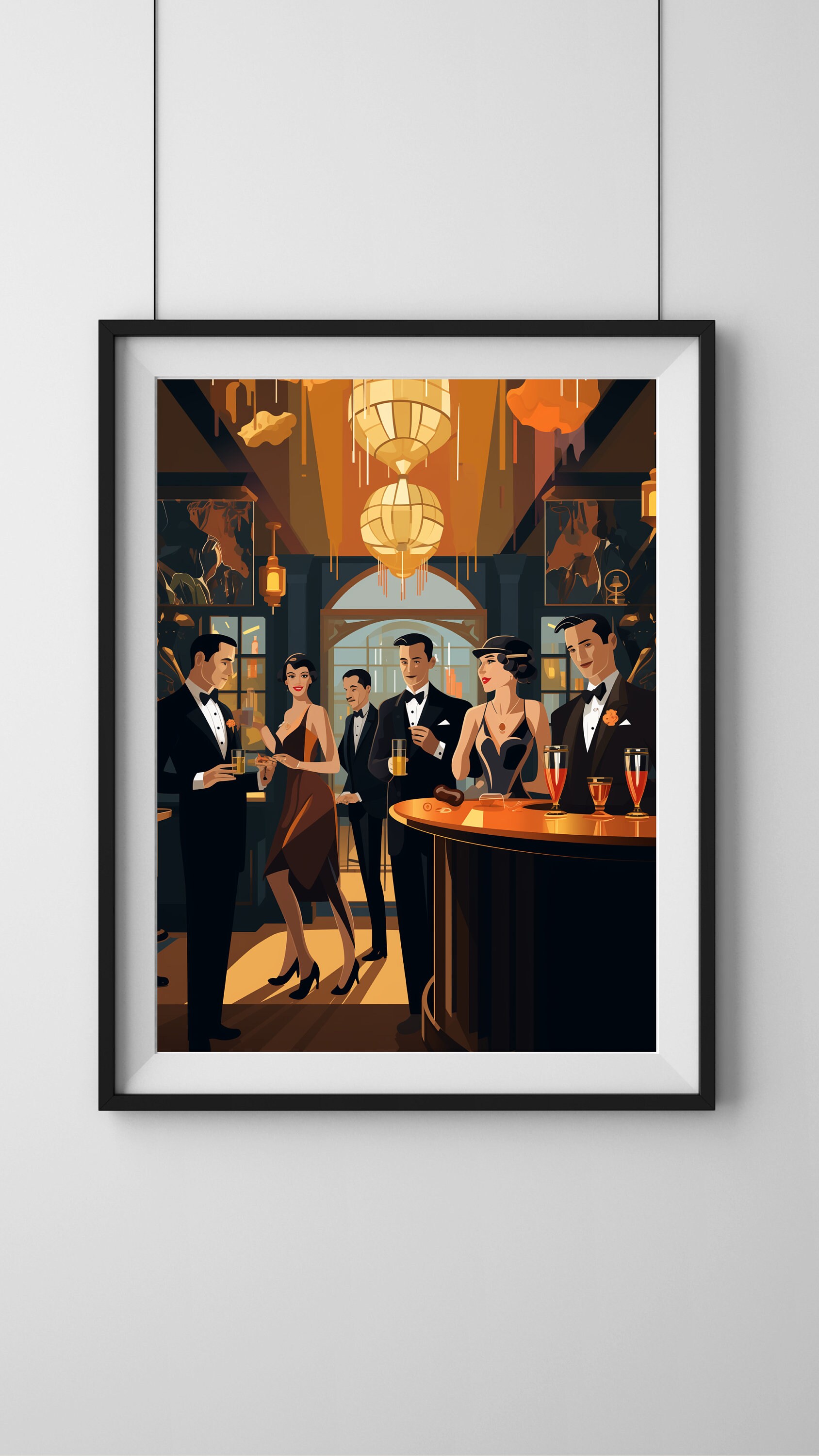 Classy Speakeasy, Roaring 20s, Speakeasy Decor, 20s Poster, Vintage ...