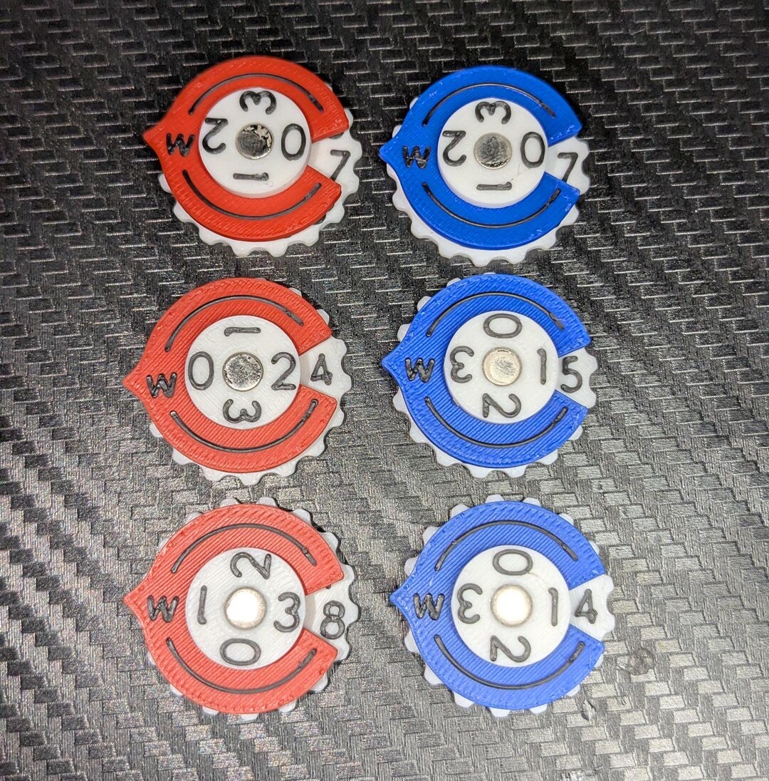 Warhammer Wound Counter (0-39) - Set of 6 - Etsy