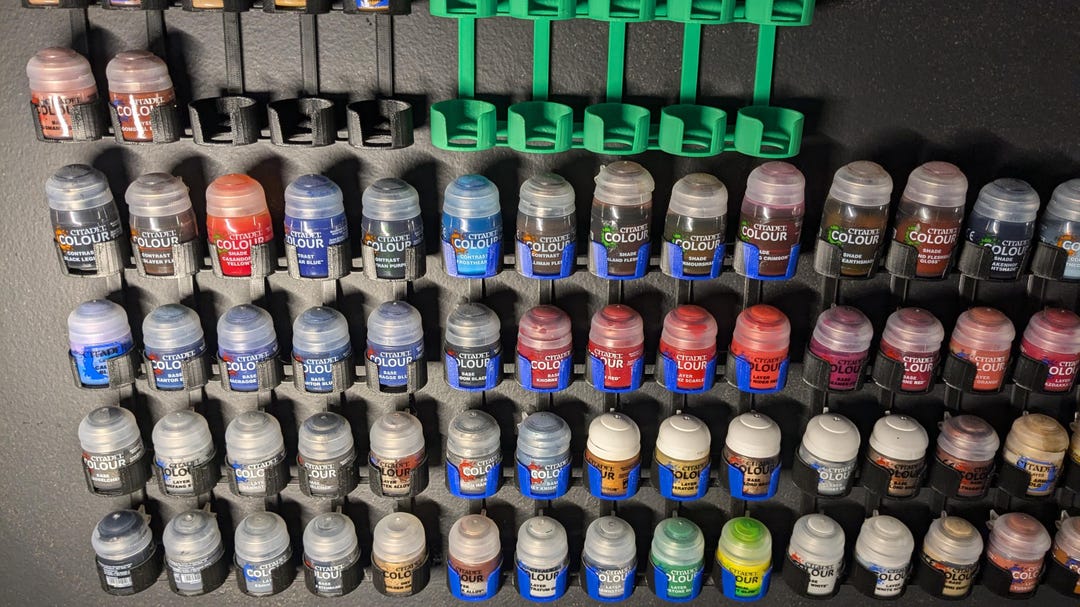 Tamiya Paint Rack: Wall Mounted, 20 Slots - Etsy