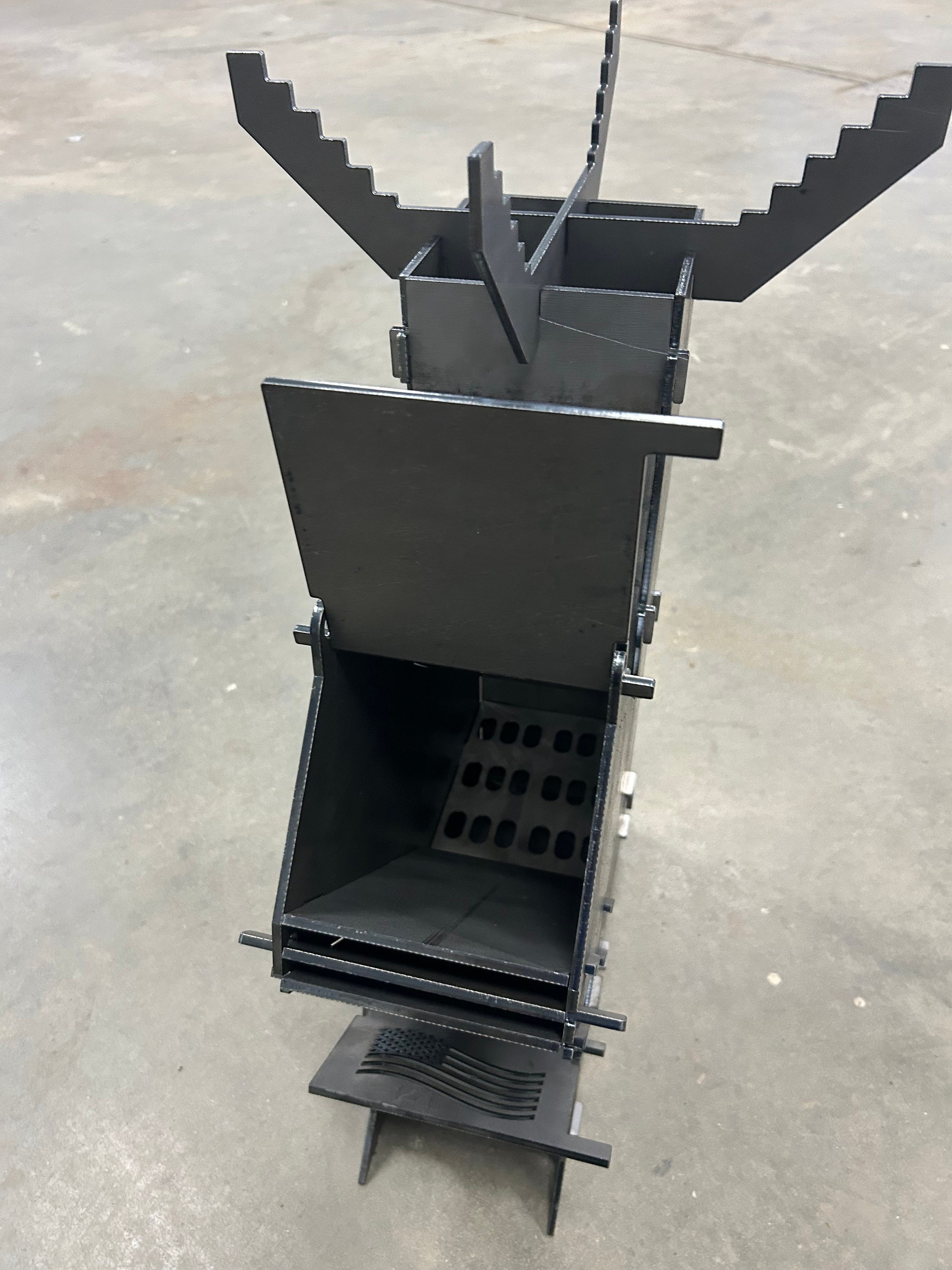 Collapsible Rocket Stove Portable Rocket Stove Camping Stove - Etsy