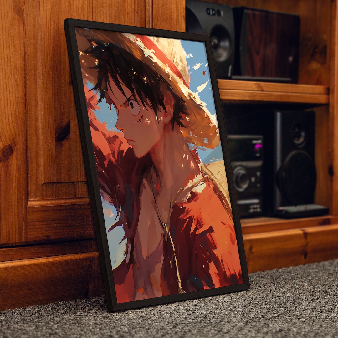 Monkey D Luffy / Portrait / One Piece / Pirates / Anime Fanart / Anime ...