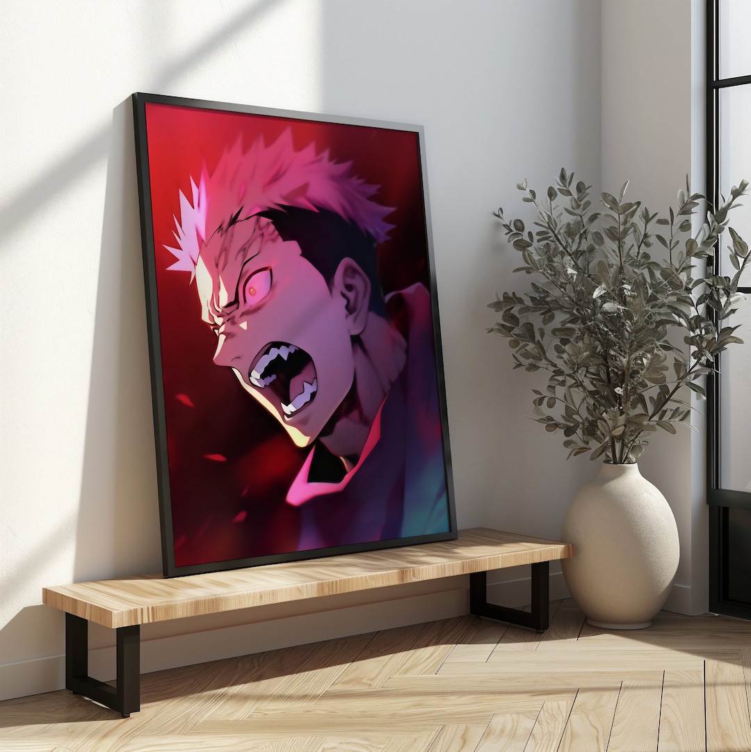 Buy Yuji Itadori / Sukuna / Jujutsu Kaisen / Anime / Poster / Frame ...
