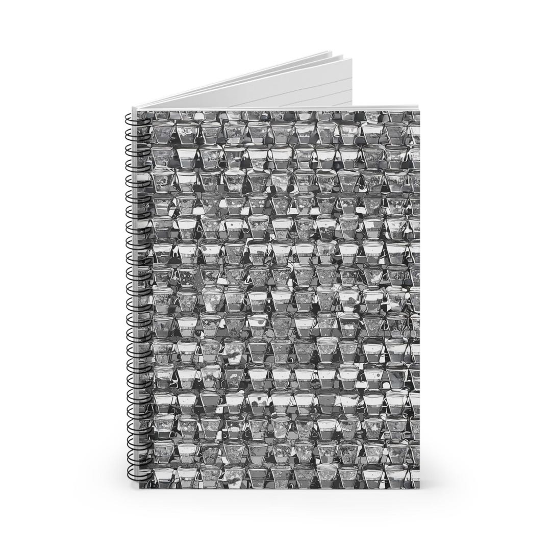 Coffee Cup Pattern Notebook: Abstract Barista Journal - Etsy