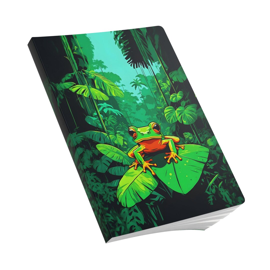 Coquí Frog Notebook: Puerto Rico Rainforest Journal, Tropical Writing ...