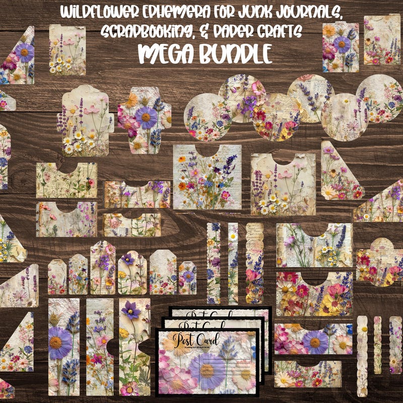 Wedding for Junk Journals - Etsy