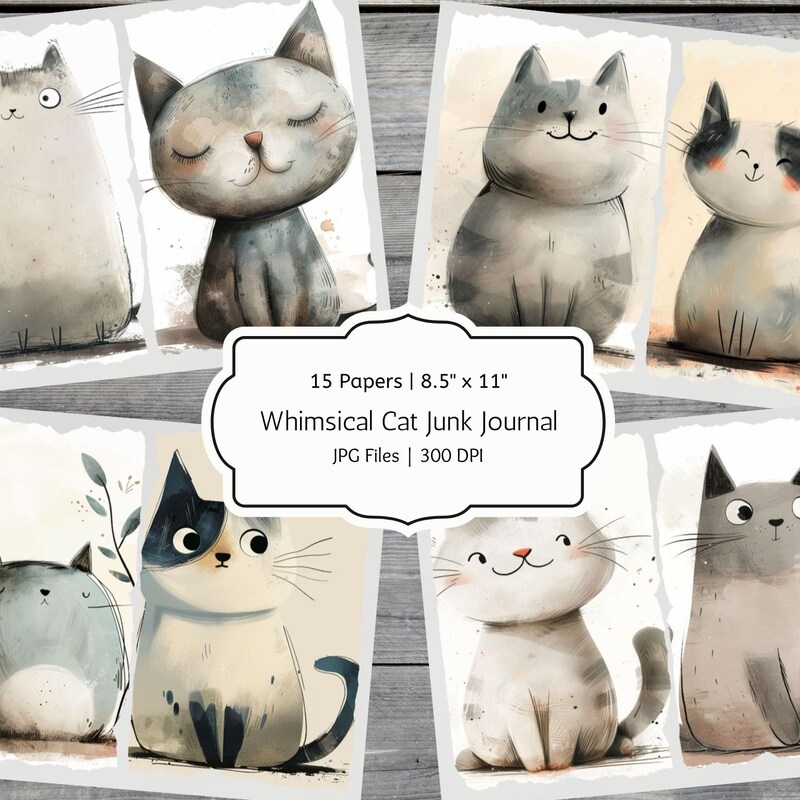 Cat Papers - Etsy