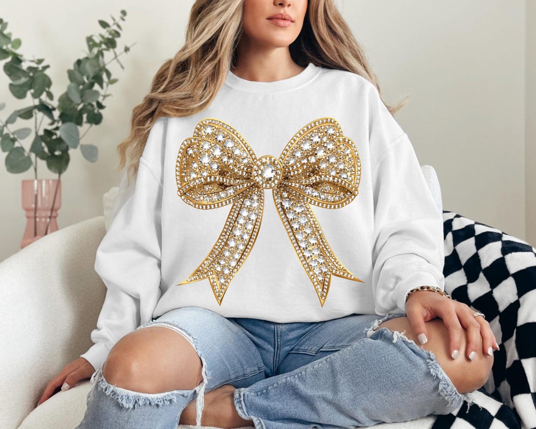 Trendy Coquette Bows Design PNG Bundle, Coquette Bow Clipart, Christmas ...