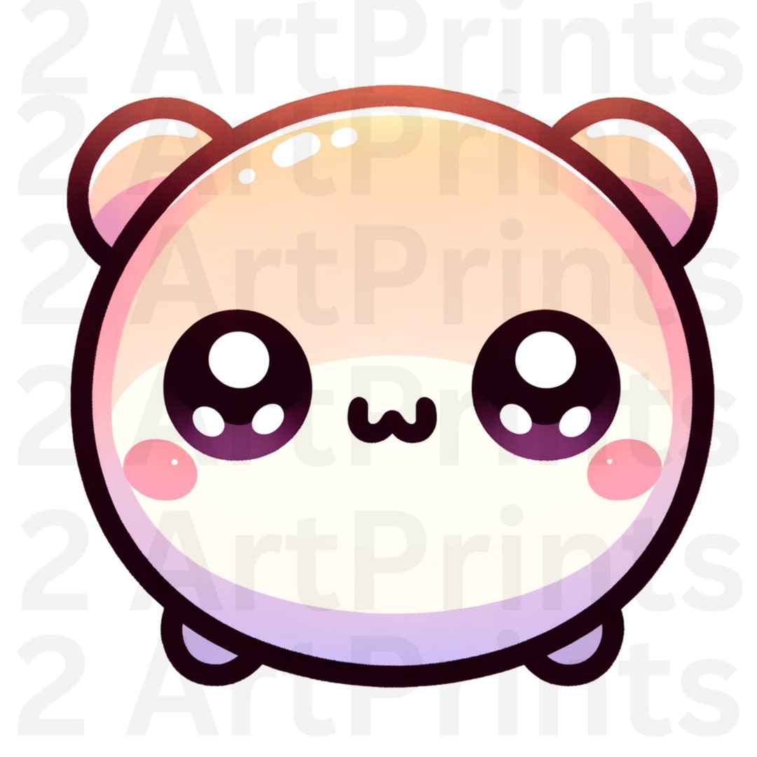 Kawaii Cute SVG PNG Cricut Files Clipart Digital Download Instant ...