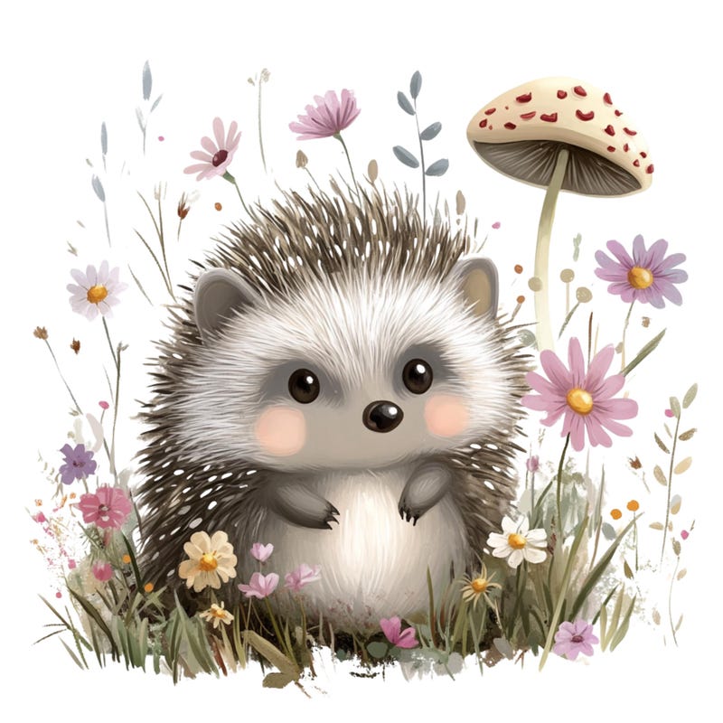 Baby Hedgehog Pictures - Etsy UK