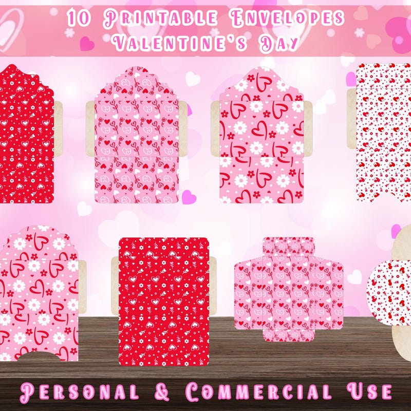 Valentines Envelopes - Etsy
