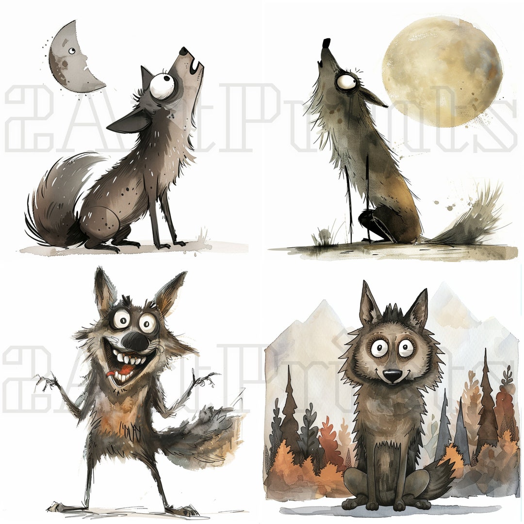 Silly Wolf Clipart, Wolves Clipart, Wolf Images, Wolf Clipart, 25 Files ...