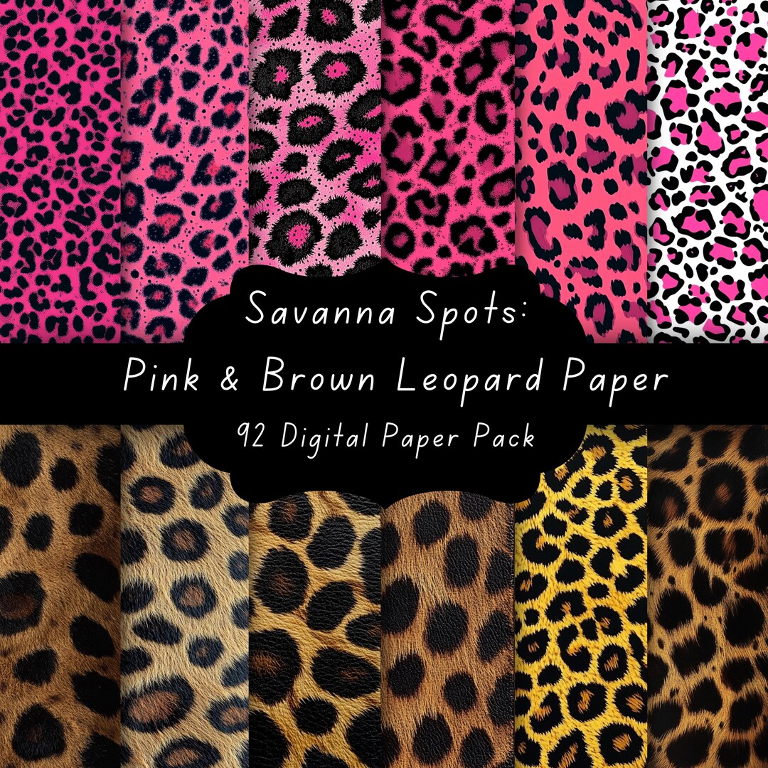92 Pattern, Leopard, Fur, Animal, Scrapbooking, Pink Leopard Print ...