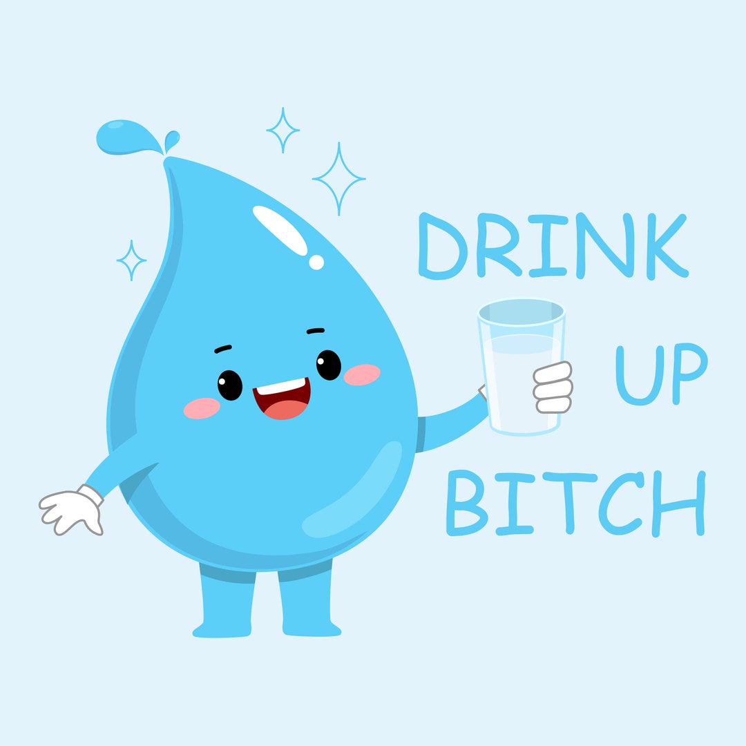 Drink up Sticker - Etsy