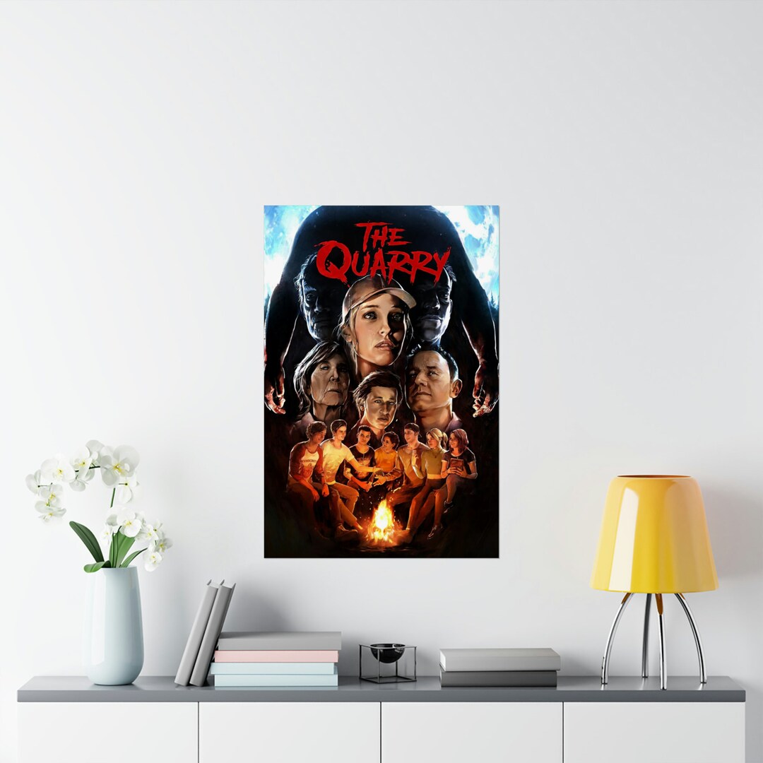 The Quarry Video Game Poster - Etsy