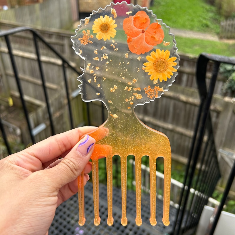 Afro Comb - Etsy UK