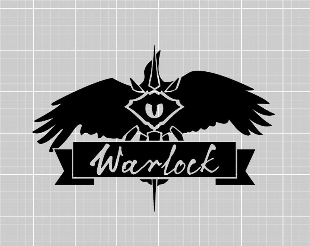Car Decal Warlock Dnd Class Permanent Vinyl Car Window - Etsy