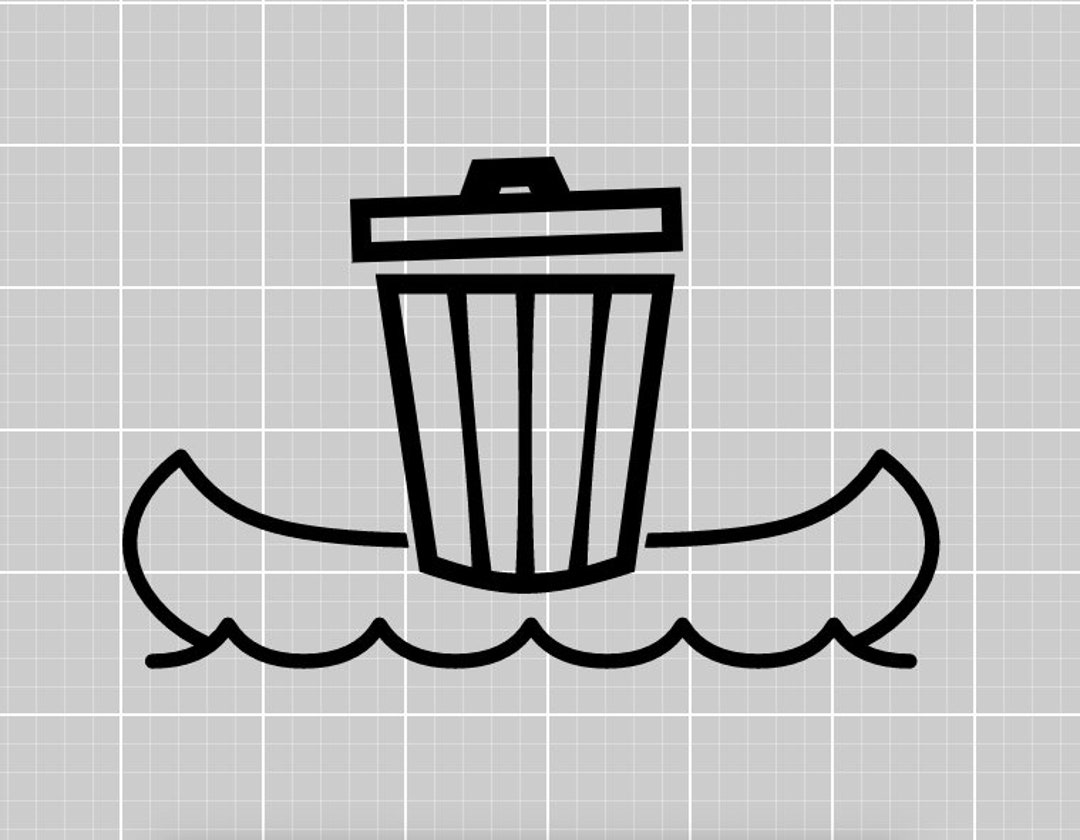 Car Decal Trash Boat Regular Show Permanent Vinyl Car - Etsy