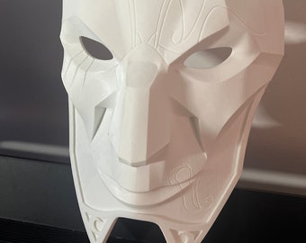 Jhin Mask From League of Legends - Etsy