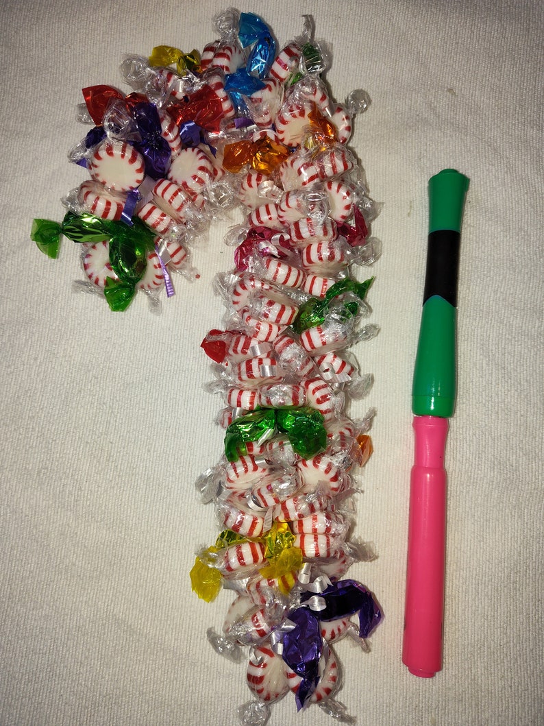 Large Candy Cane - Etsy