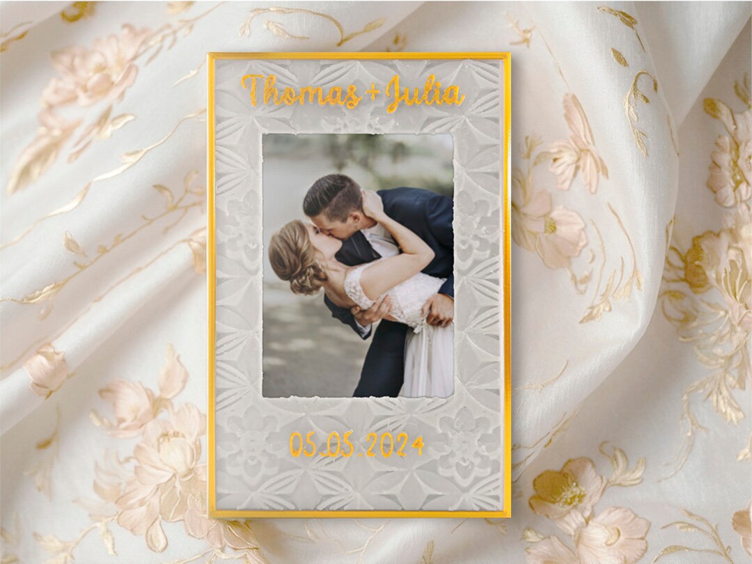 Customizable Polaroid Magnetic Frames, Unique and Elegant Wedding ...