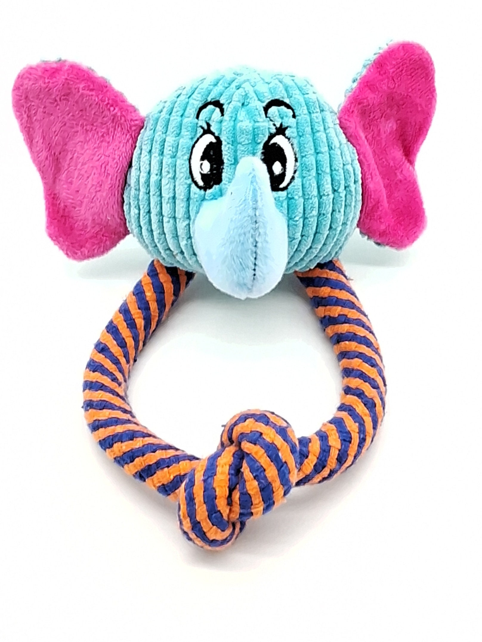 Elly the Elephant Tugger Plush Dog Toy - Etsy
