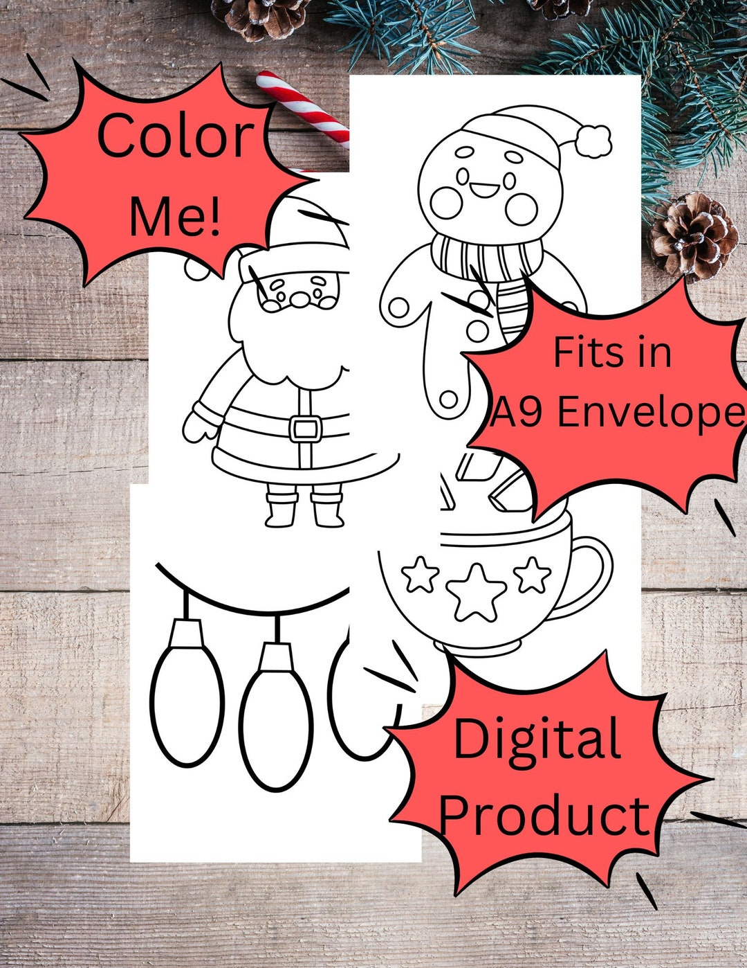 25 Days of Christmas Coloring Pages Children's Coloring Pages ...