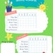 KIDS Weekly Chart / Weekly Kids Tracker / Planner / Chores / Rewards ...
