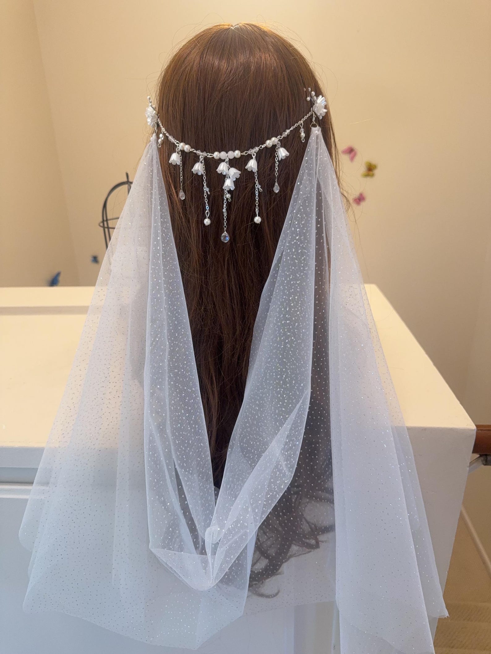 Boho Waterlily Flower Hair Pins Wedding Flower Hair Pins, White Bridal Hair Piece, Floral Hair ...