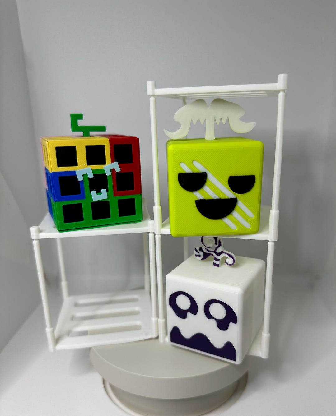 3D Printed Blox Fruit Cubes, Roblox Inspired Collectibles Featuring ...
