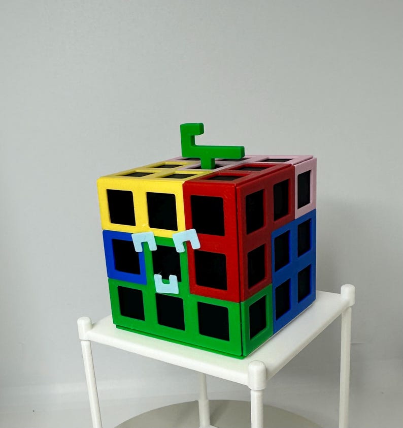 Handmade Blox Fruit, Barrier, Leopard, Rocket and Dough Cubes. Roblox ...