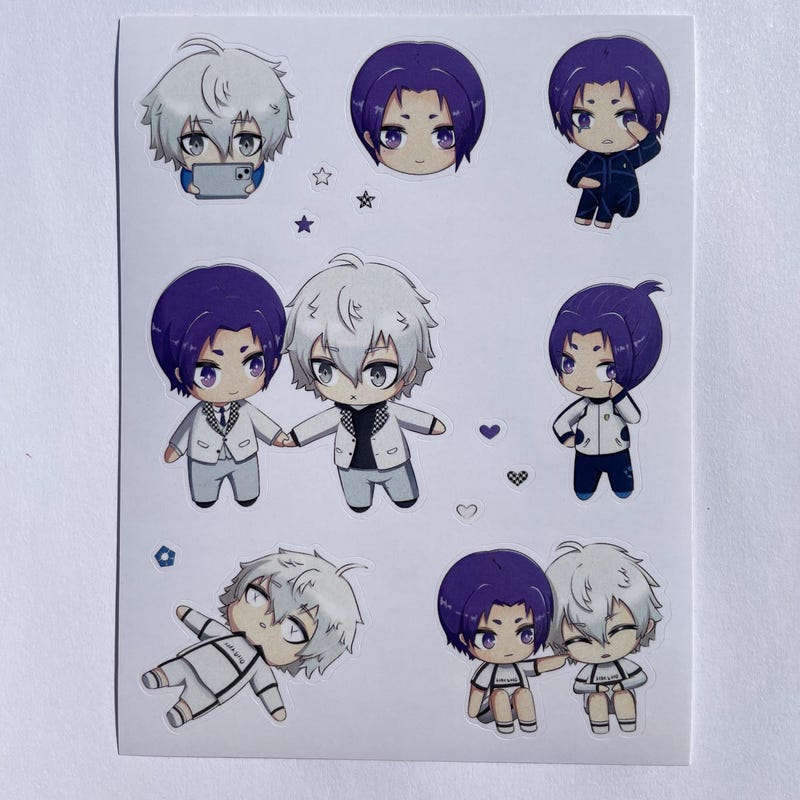 Blue Lock Stickers - Etsy