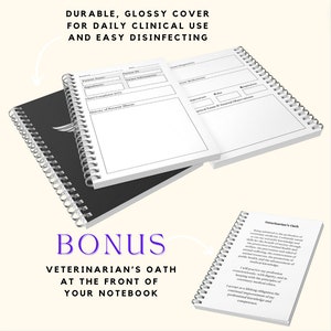 Vet Med Patient Case Log: Spiral Notebook for Veterinarians (6x9) - Etsy