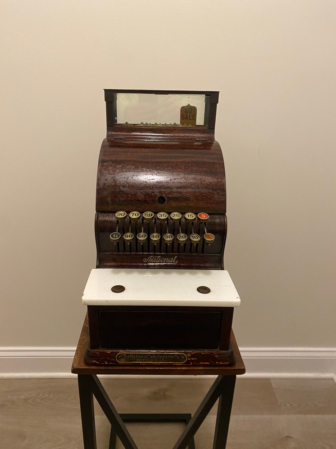 Vintage 1920s National Cash Register - Etsy