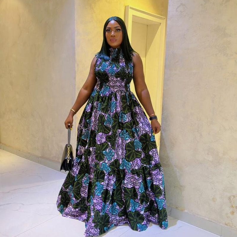 Modest African Dress - Etsy