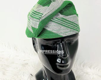 African Print Cap for Men / Hand Made Ankara Cap/ Traditional Dansiki ...