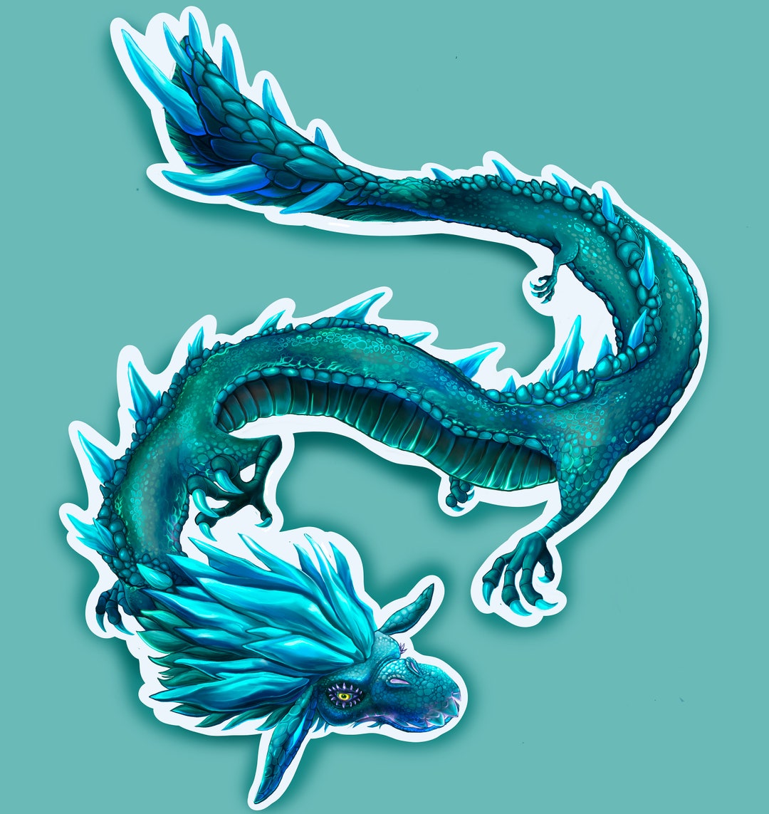 Naydra Legend of Zelda Dragon Sticker - Etsy