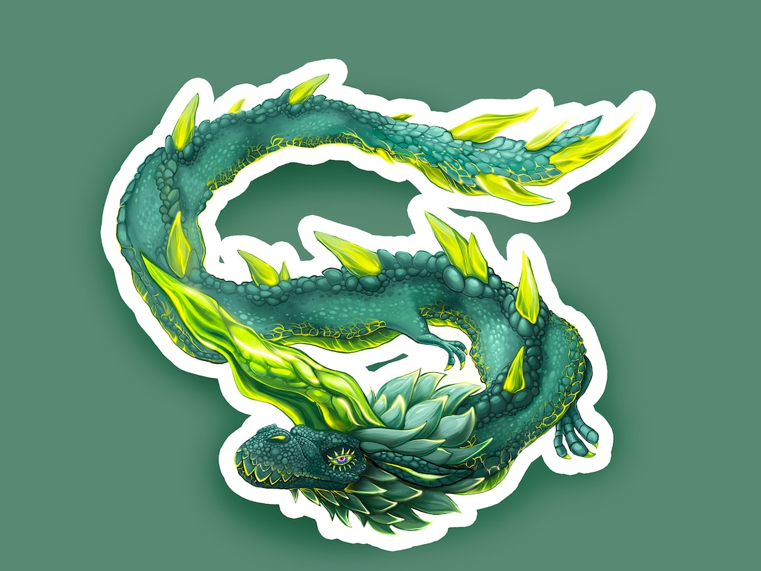 Farosh Legend of Zelda Dragon Sticker - Etsy