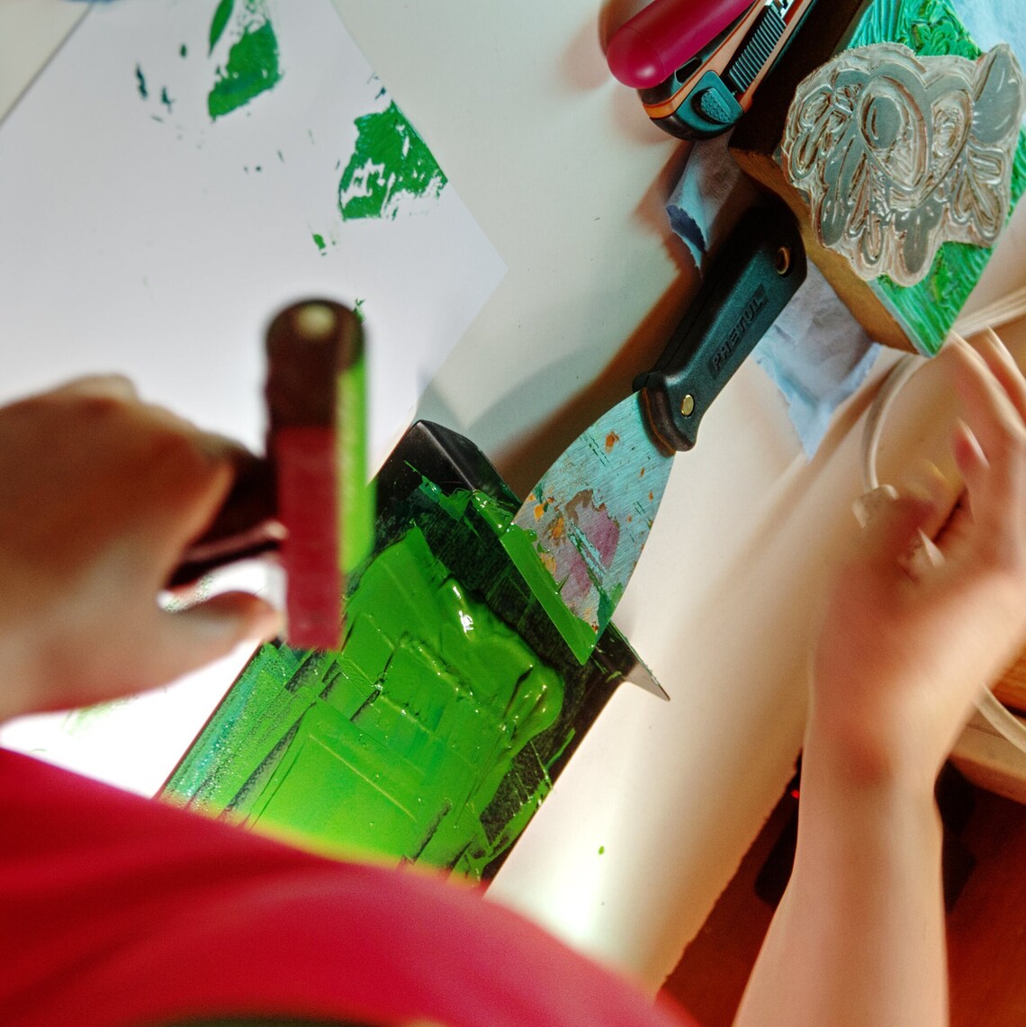 Limited Edition Handcrafted Linocut Print Cute Avocado Halves ...