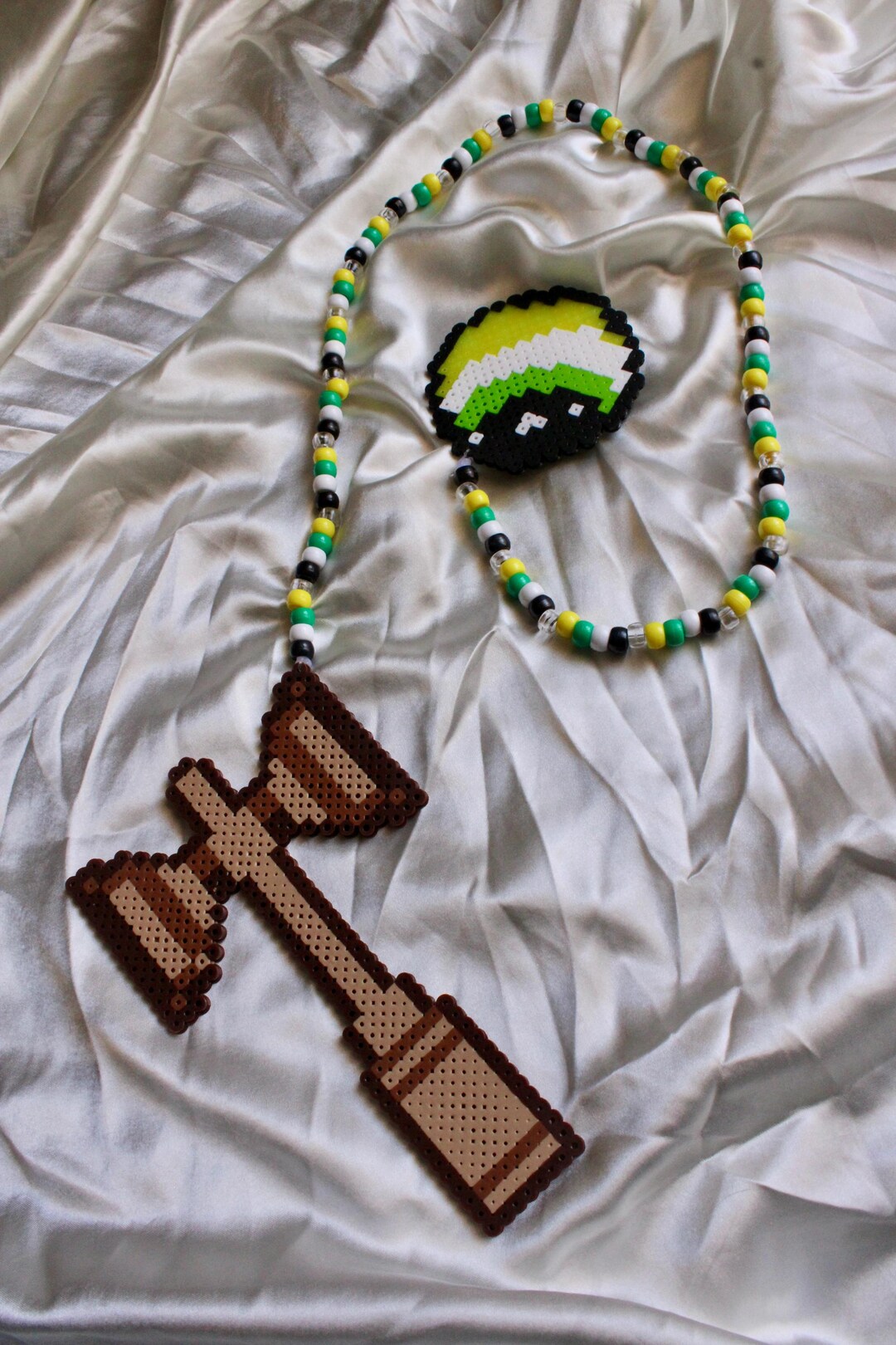 Subtronics Kendama Festival Perler Necklace - Etsy