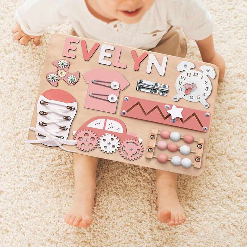 Baby Busy Board - Etsy