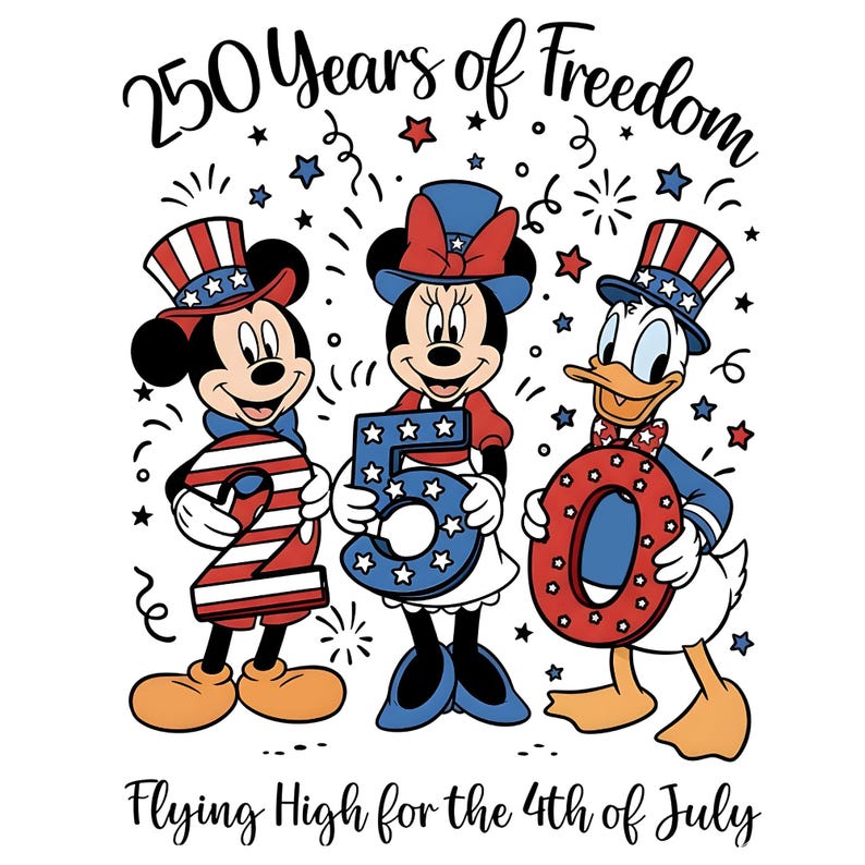 USA 250 Patriotic Mouse PNG: Patriotic Independence Day Shirt Design ...