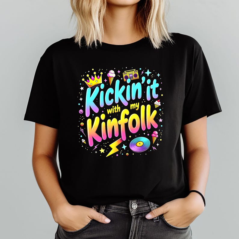 Kickin It With My Kinfolk Bundle PNG - Family Reunion 2025 Png Design ...