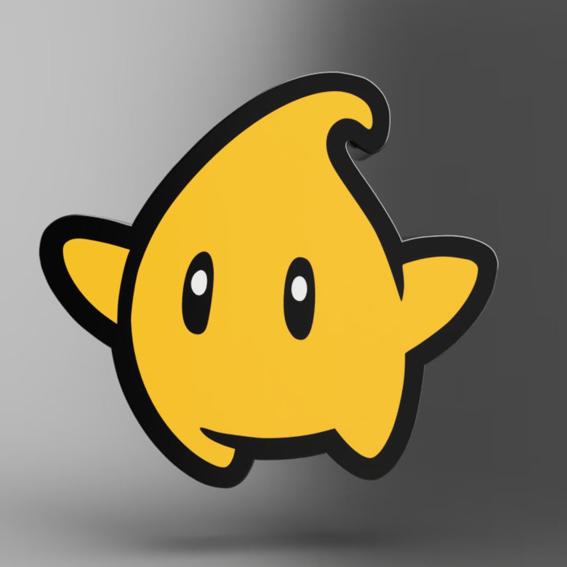 Nintendo Super Mario Galaxy Inspired Luma Lightbox Fun Geeky Room ...