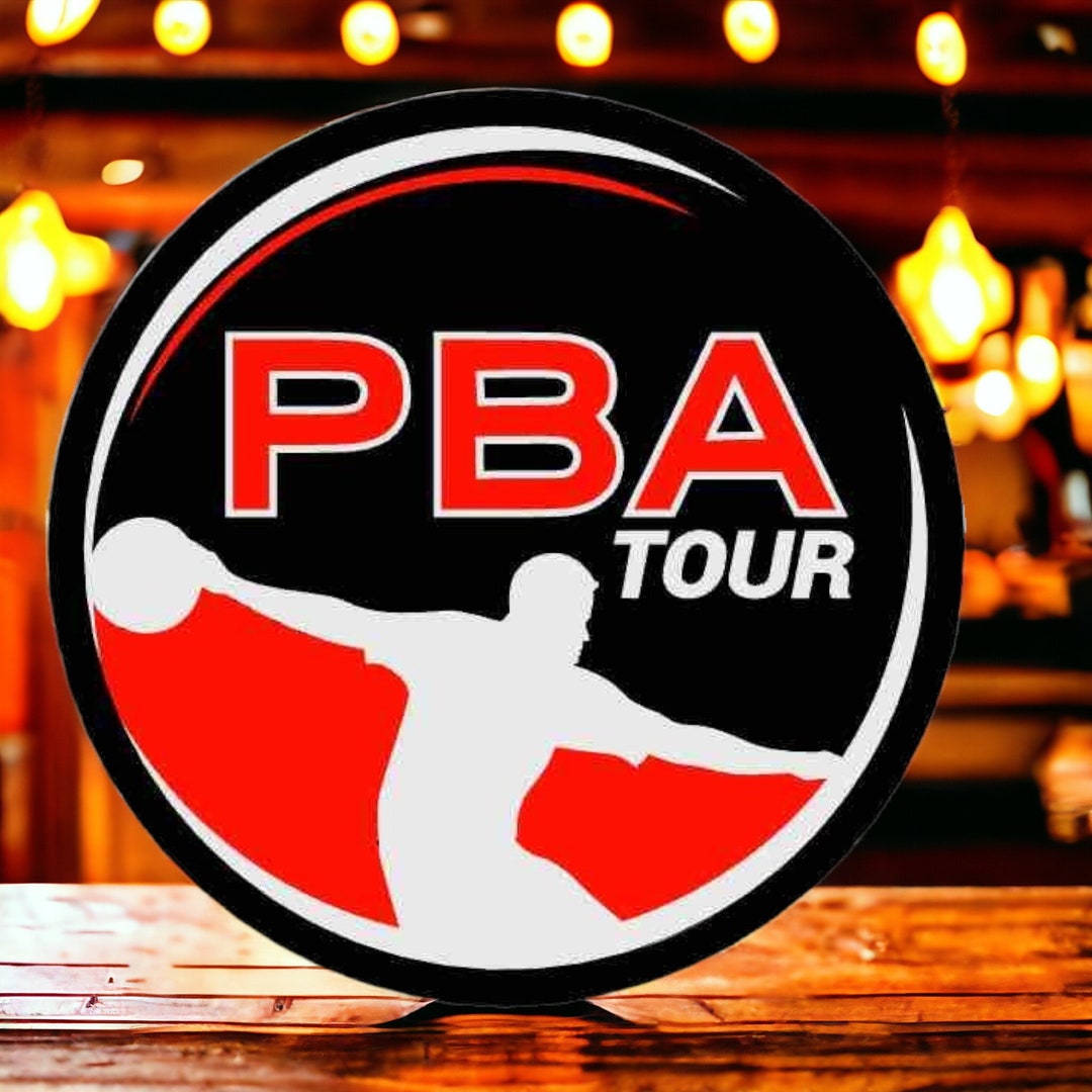 Bowling PBA Tour Logo Lightbox Unique LED Wall Decor Etsy UK
