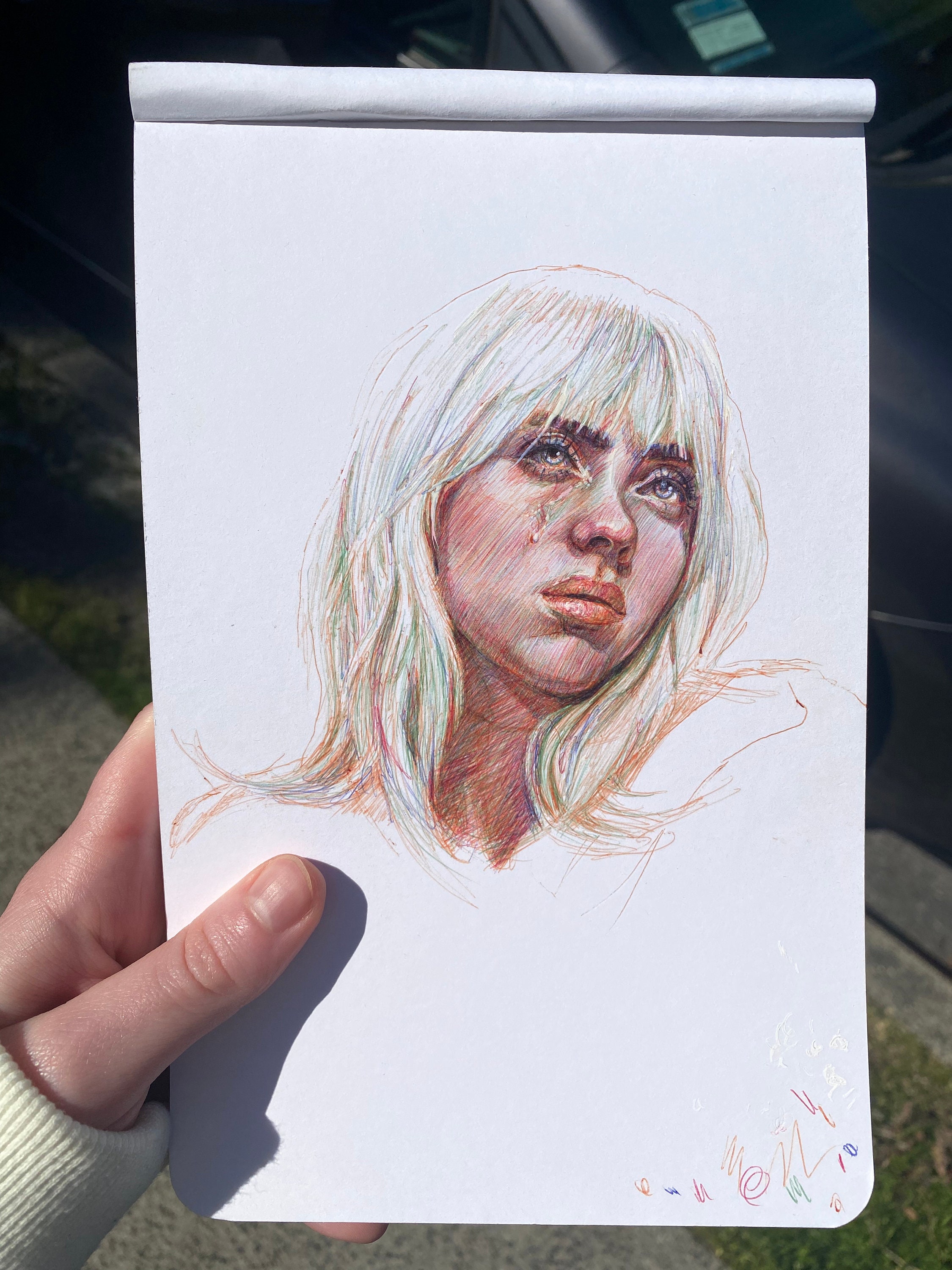 Custom Rainbow Portrait - Etsy