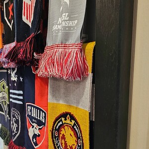 Soccer / Sports Scarf Display Rack - Etsy