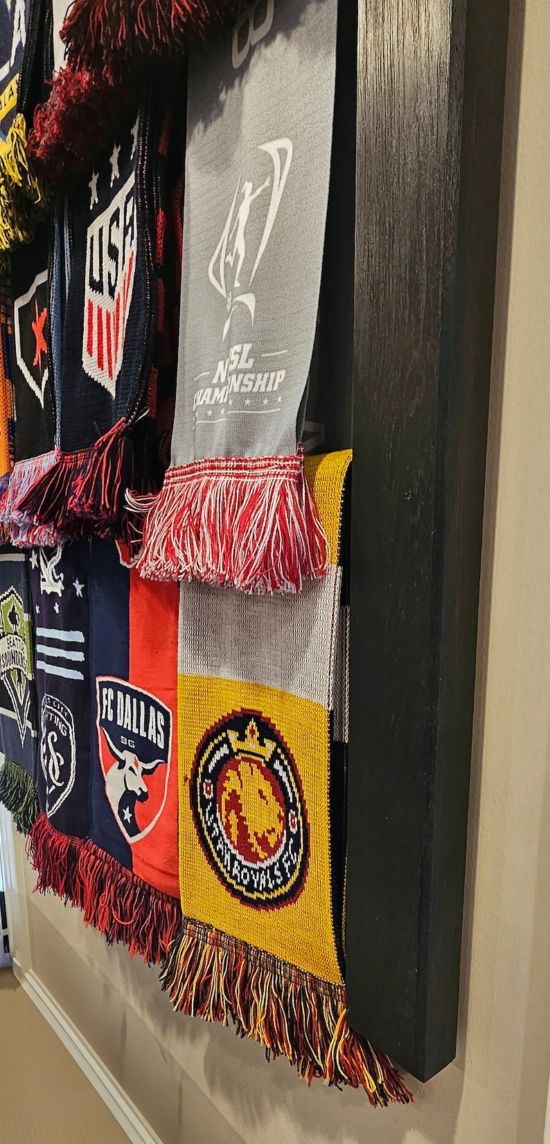 Soccer / Sports Scarf Display Rack - Etsy