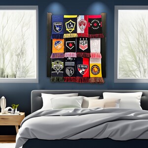 Soccer / Sports Scarf Display Rack - Etsy